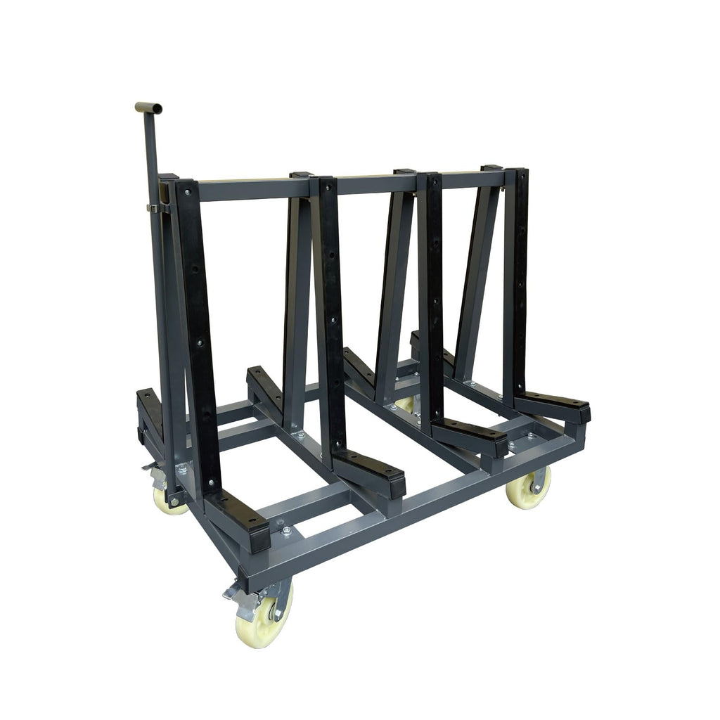 Unikoo Heavy Duty Drywall Cart, Glass Panel Dolly Handling Plywood She ...