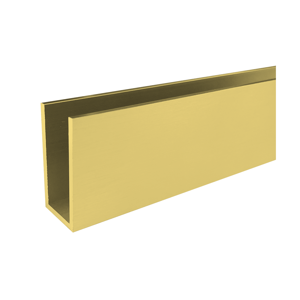 COMMERCIAL U-CHANNEL-2 INCH DEEP (CUCN-2in) – Unikoo Glass & Hardware